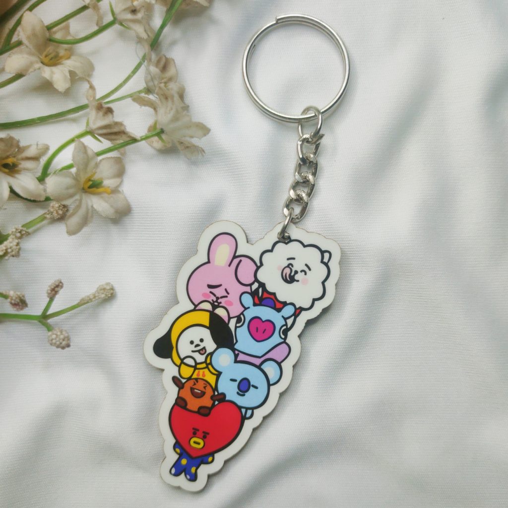 BT21 Keychains – THEKFANDOMSTORE