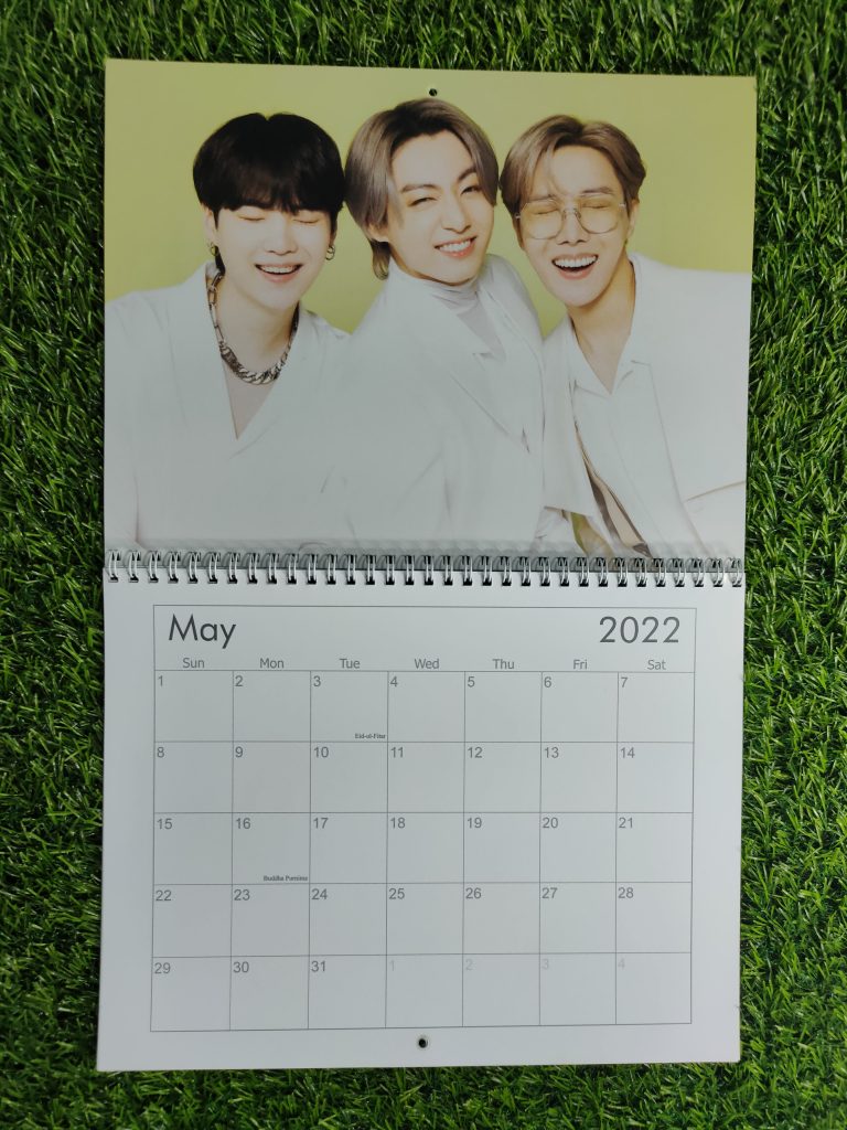 BTS 2022 Wall Calendar – THEKFANDOMSTORE