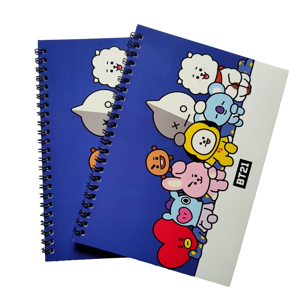 BT21 Notebook (Design 2) - THEKFANDOMSTORE