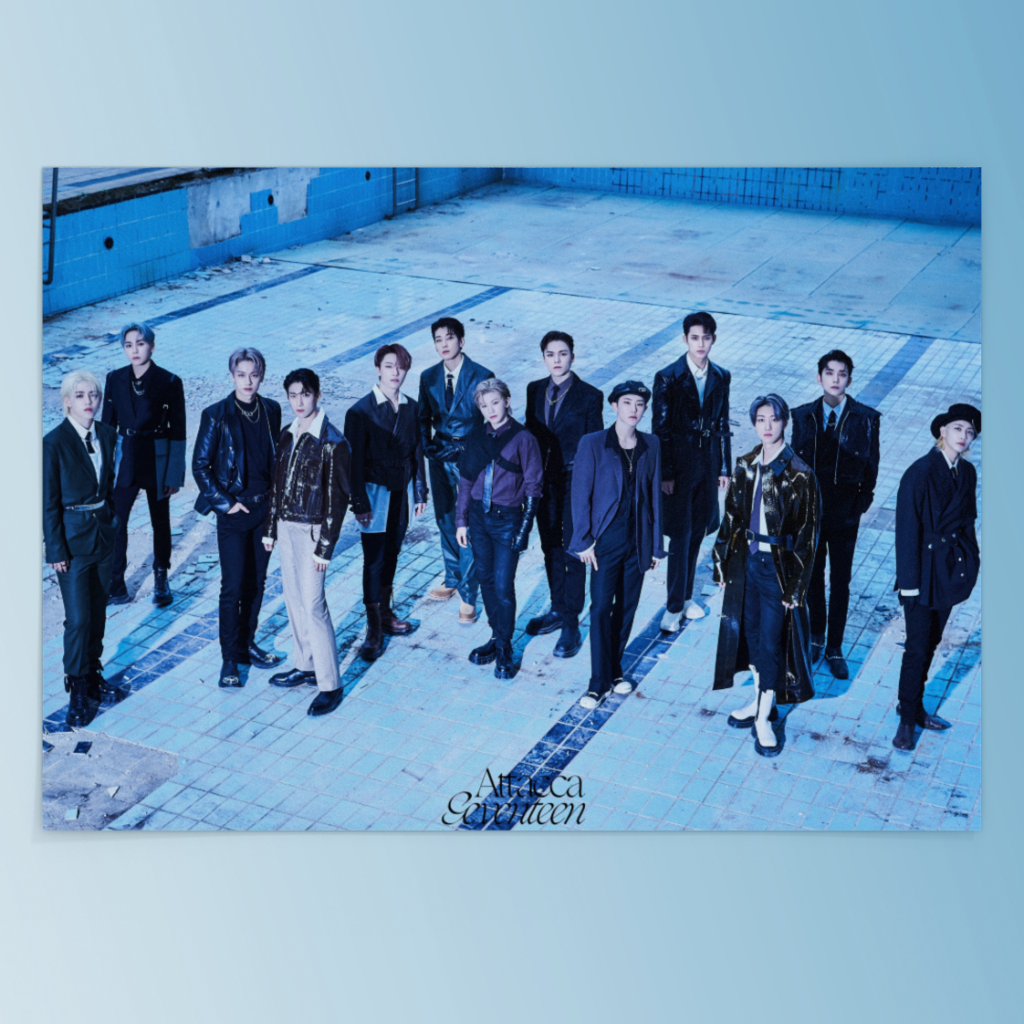 Seventeen – Attacca Poster – THEKFANDOMSTORE