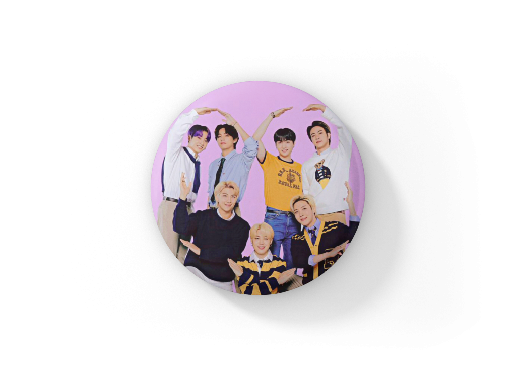 BTS Badges - Combo (Pack of 3) - THEKFANDOMSTORE