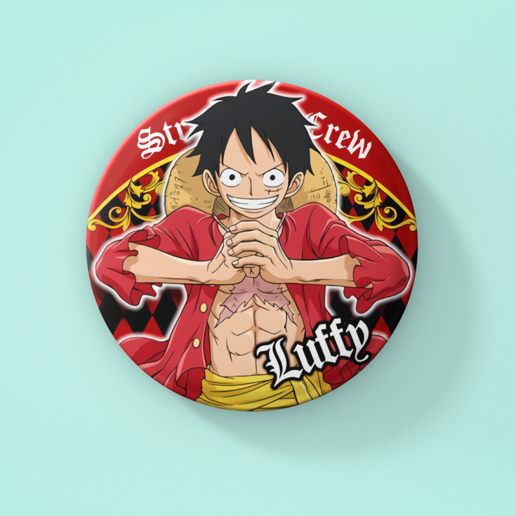 One Piece – Luffy – Badge – THEKFANDOMSTORE