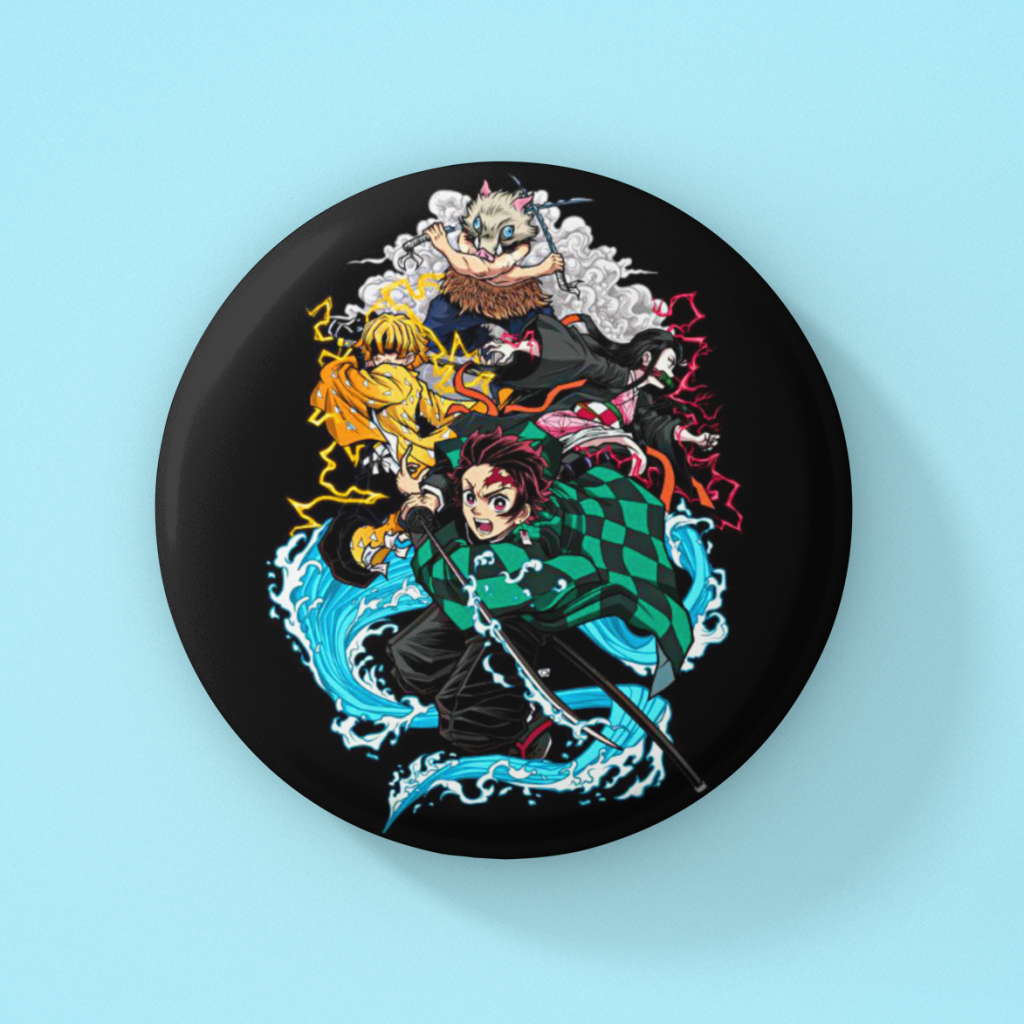 Demon Slayer Badge Thekfandomstore