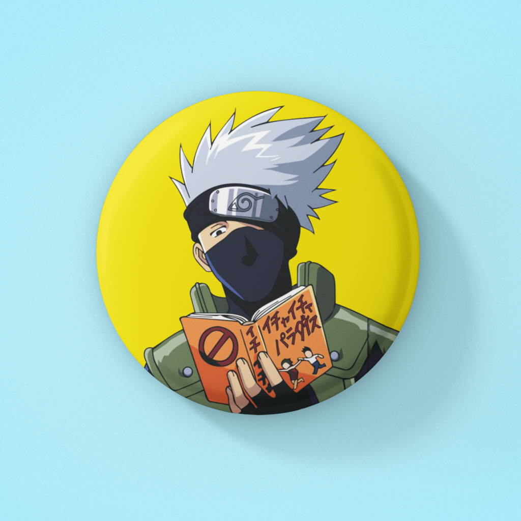 Naruto - Kakashi Hatake - Badge - THEKFANDOMSTORE