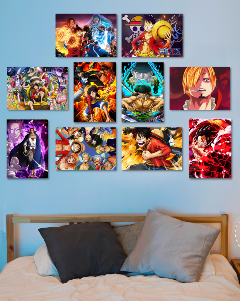 One Piece Poster – Pack of 10 A4 Size Posters – THEKFANDOMSTORE