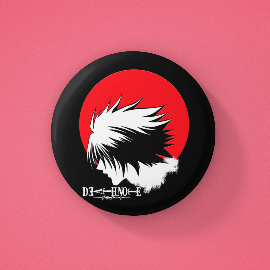 Death Note Badge – THEKFANDOMSTORE