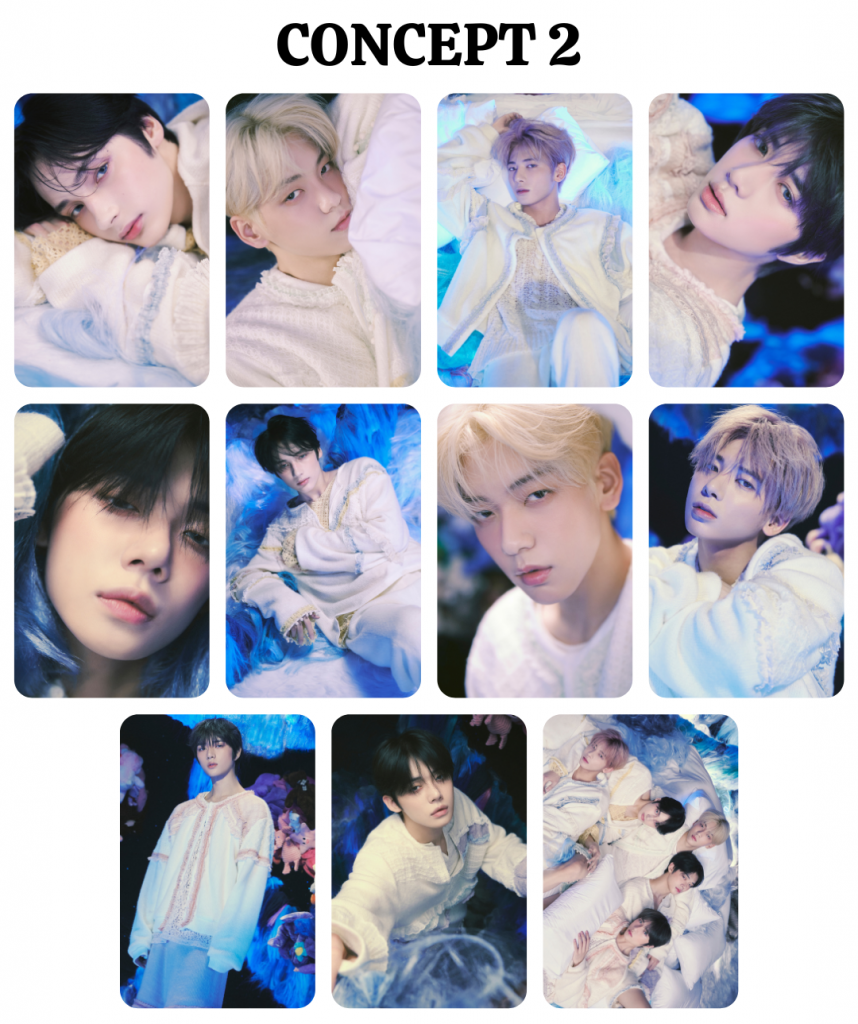 TXT – The Name Chapter: Temptation Concept Photocards – THEKFANDOMSTORE
