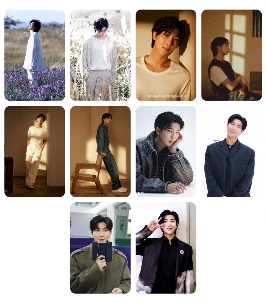 BTS RM – Indigo Photocards – THEKFANDOMSTORE