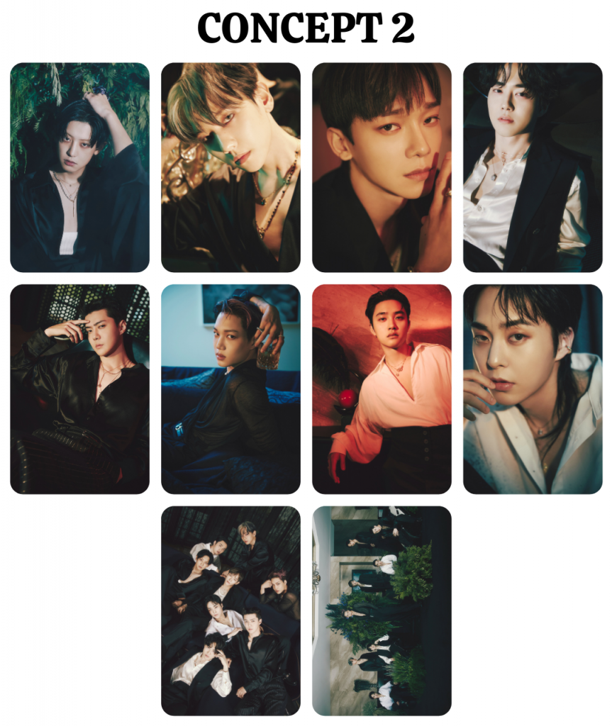 EXO – Exist Concept Photocards – THEKFANDOMSTORE