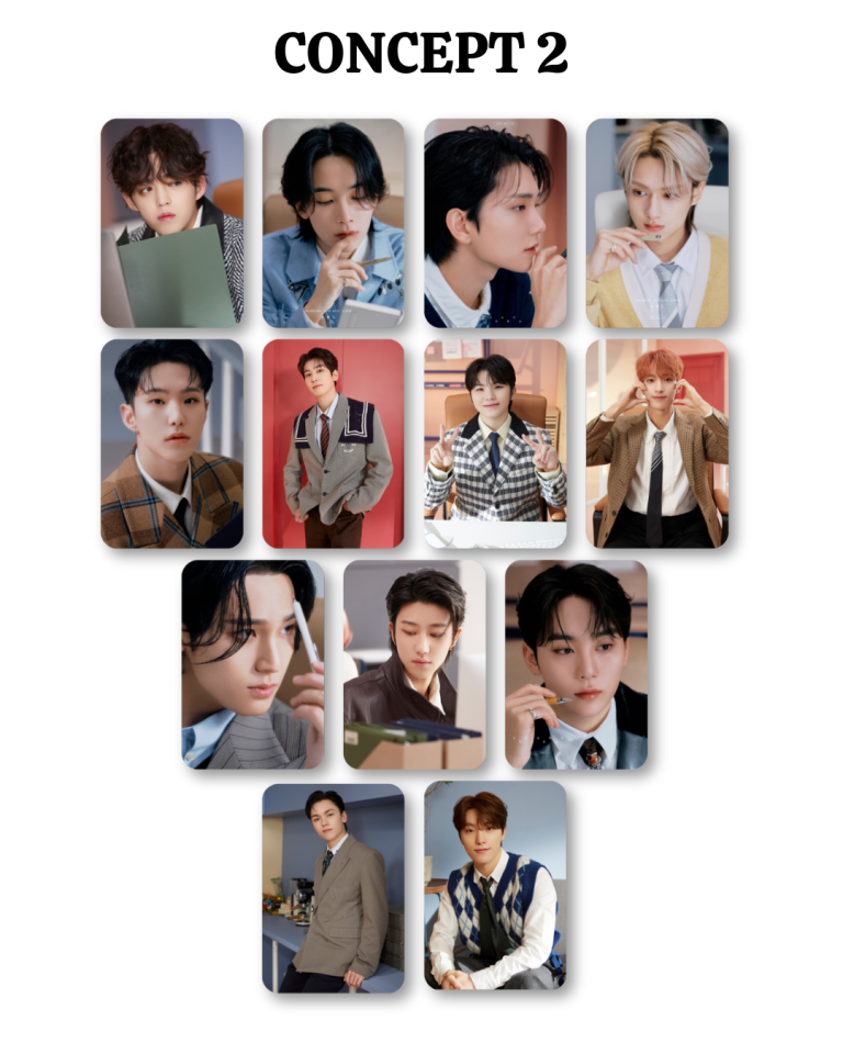 Seventeen – FML Concept Photocards – THEKFANDOMSTORE