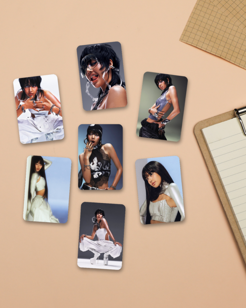 Blackpink Lisa – Rockstar Concept Photocards – THEKFANDOMSTORE