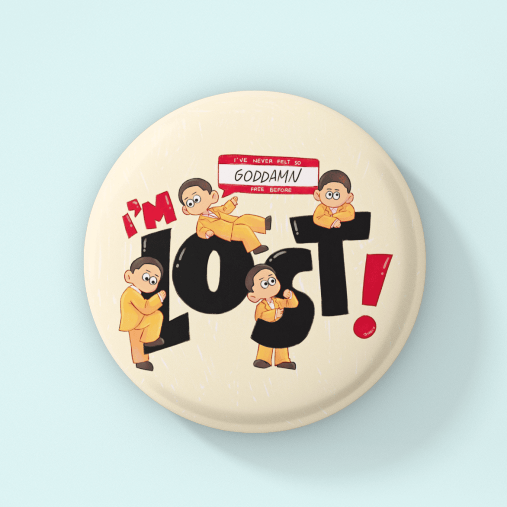 BTS RM – Lost Badge – THEKFANDOMSTORE