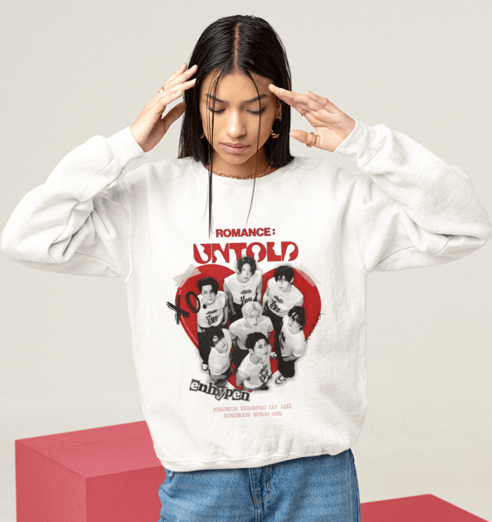 Enhypen -Romance Untold Sweatshirt – THEKFANDOMSTORE