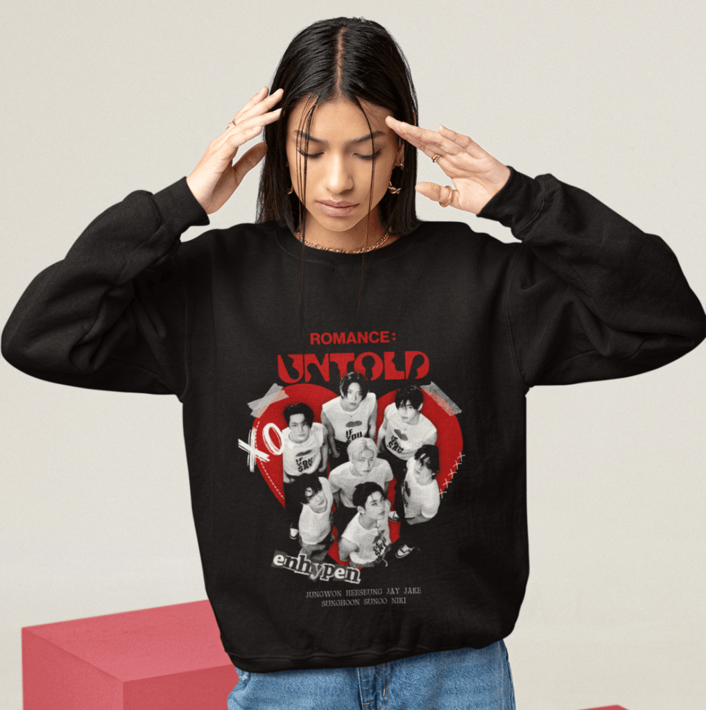 Enhypen -Romance Untold Sweatshirt – THEKFANDOMSTORE