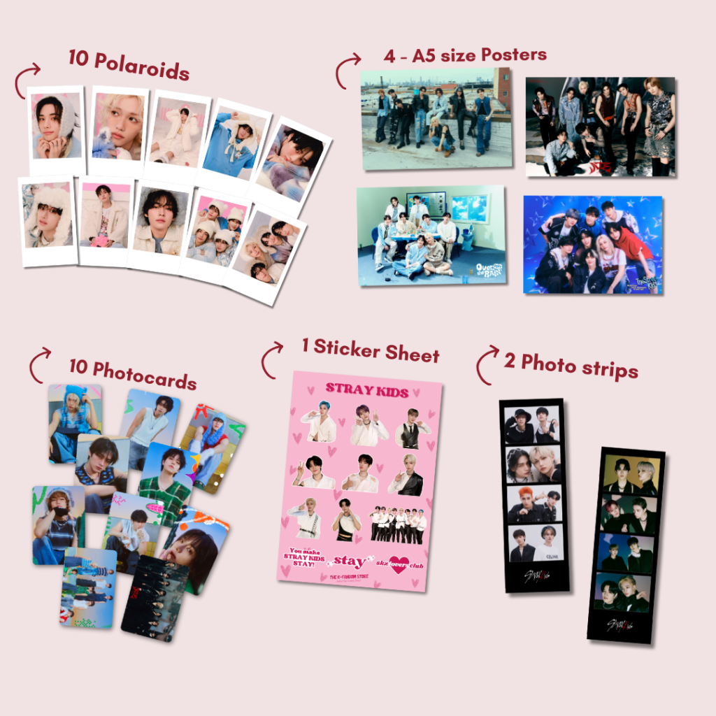 Stray Kids : Stray Kids Combo Pack – THEKFANDOMSTORE