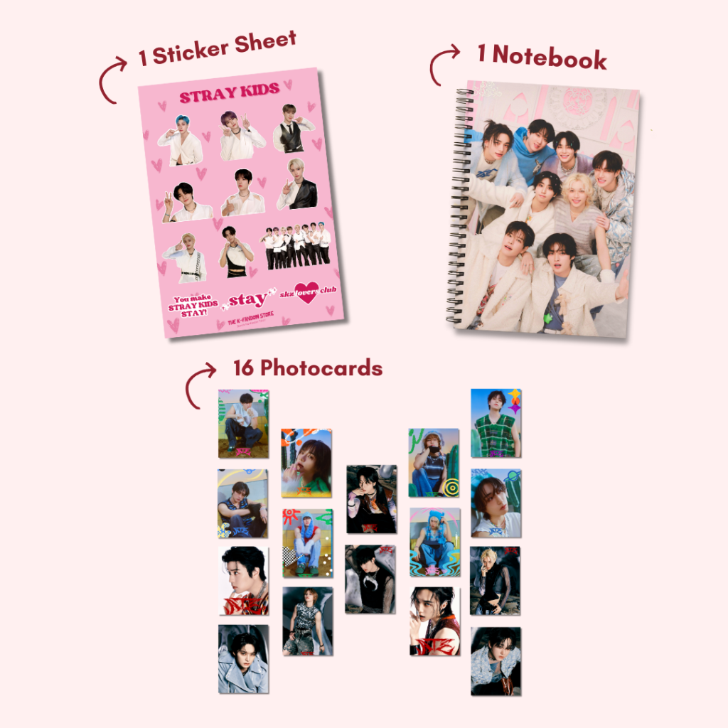 Stray Kids : Notebook Combo Pack – THEKFANDOMSTORE